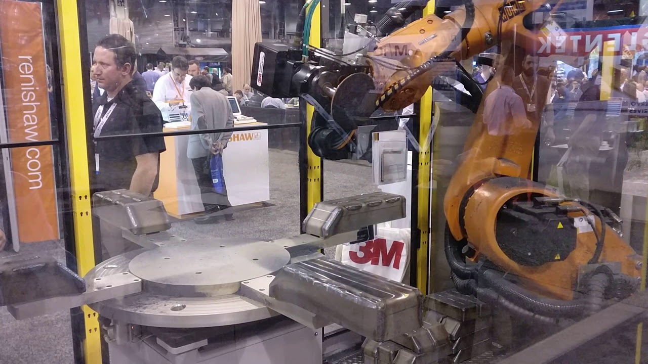 Automate 2019 - 3M / KUKA - 3M Abrasives / KR60 - Robotic Grinding ...