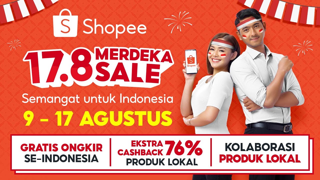 Yuk Rayakan Hari Kemerdekaan Bareng Al & Andin di Shopee Merdeka Sale 9 ...
