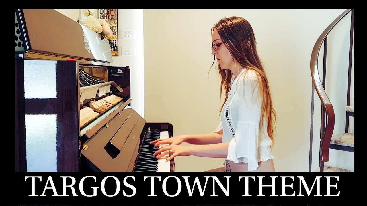 Targos Town Theme from Icewind Dale II on Piano - YouTube