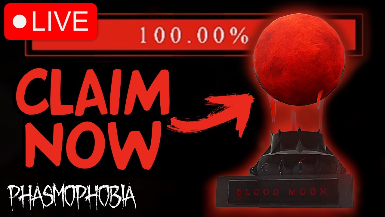 Still Have Time To CLAIM REWARDS | Phasmophobia LIVE - YouTube