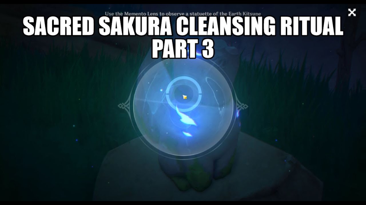 Sacred Sakura Cleansing Ritual part 3 | Genshin Impact - YouTube