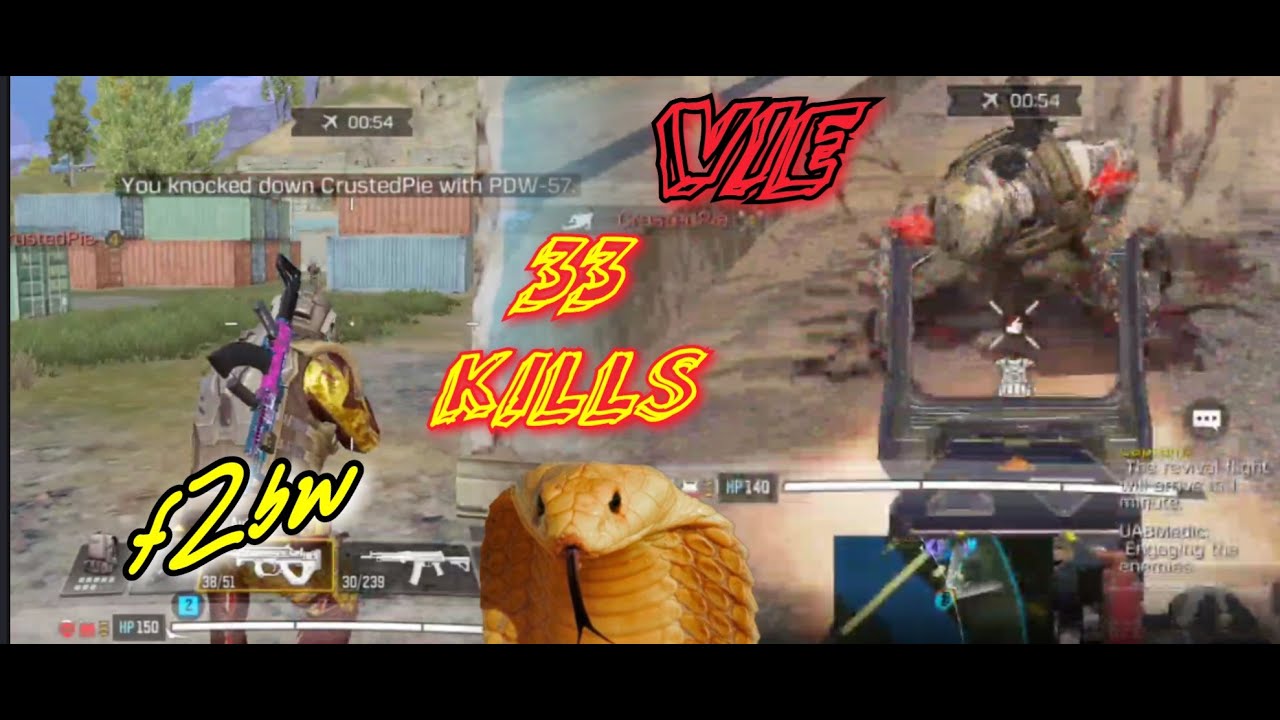 33 kills codm battle royale duo vs squad - YouTube