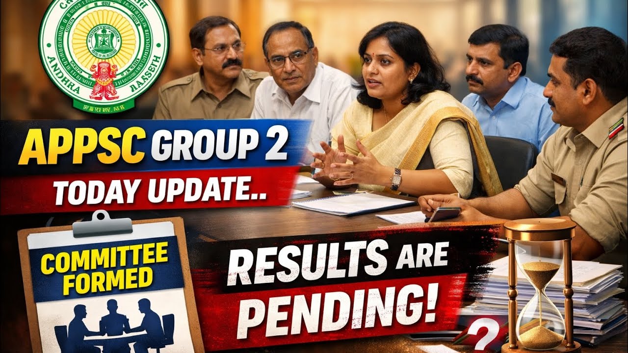 ️ ️TODAY UPDATE...APPSC GROUP 2,GROUP 1 RESULTS STILL PENDING😢😢😢 - YouTube