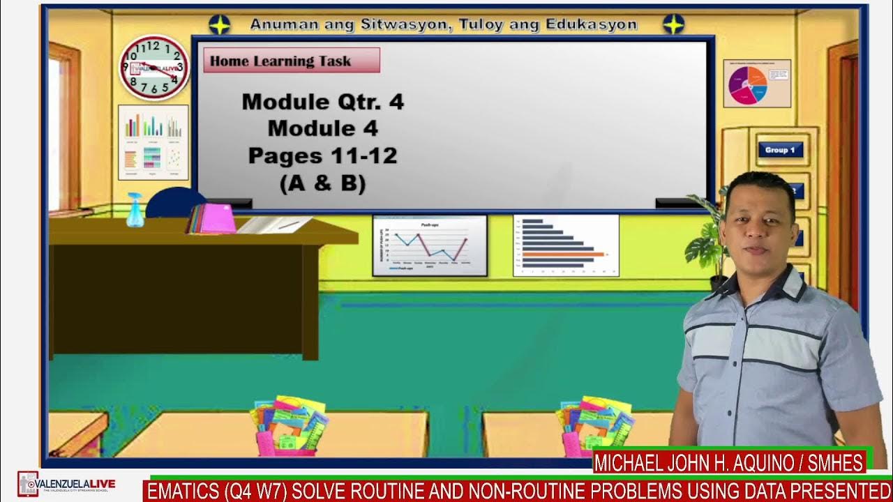 GRADE 5 MATH (Q4-W7) - SOLVE ROUTINE AND NON-ROUTINE PROBLEMS USING DATA PRESENTED IN A LINE ...