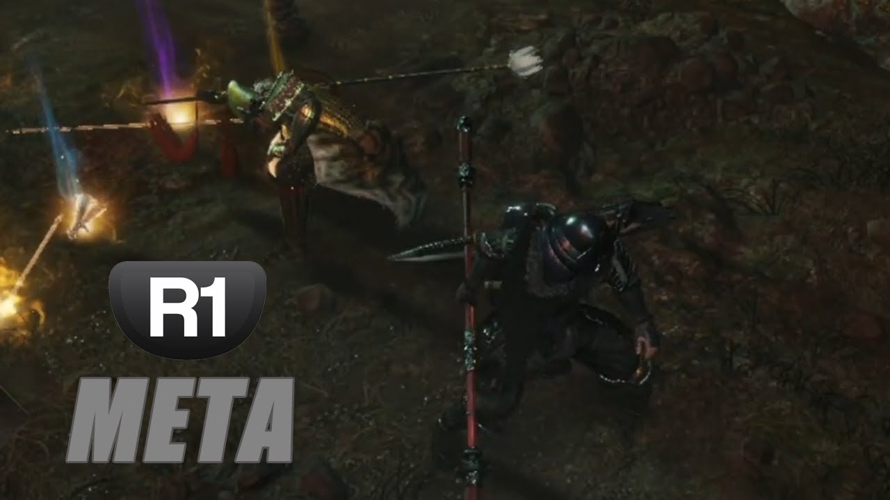 Nioh 2 Open Beta: Blessed Weapon = R1 Meta - YouTube