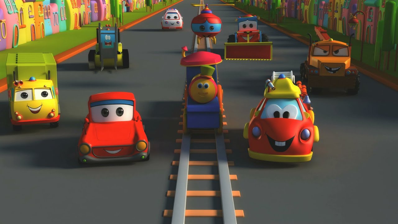 밥 기차와 탈것여행 | Bob, Transport Adventure - YouTube