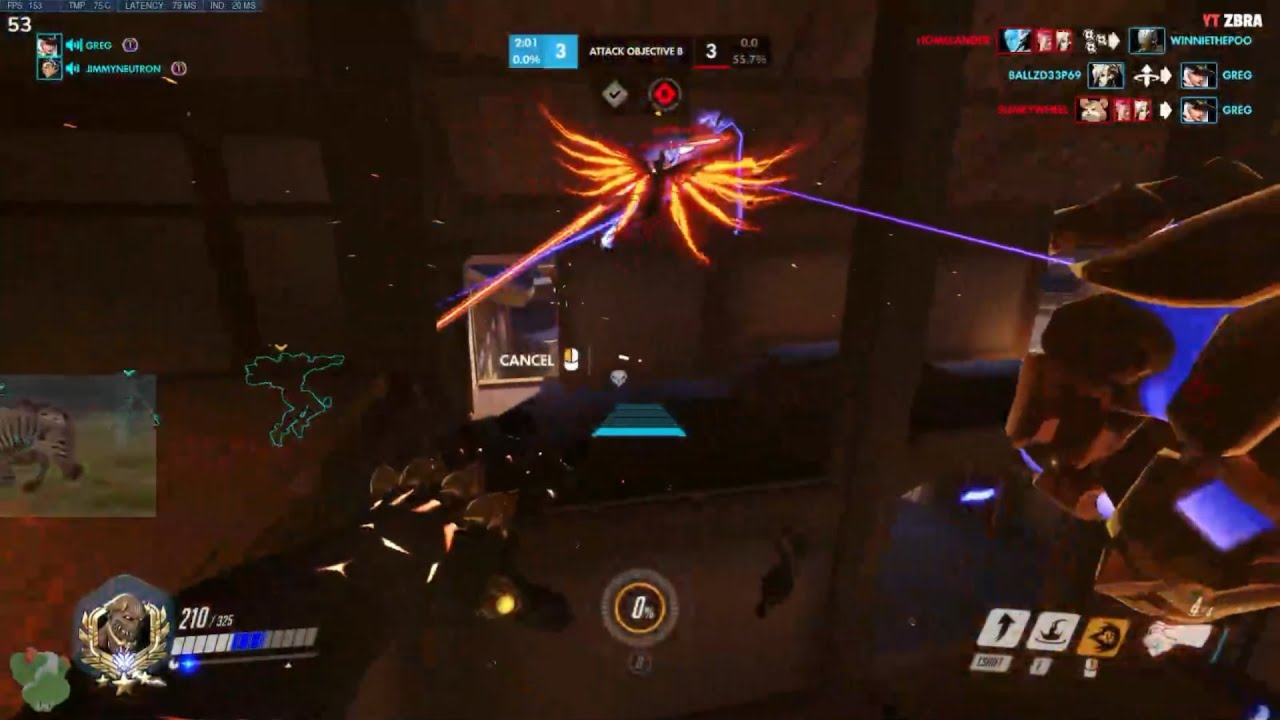 Overwatch Intense Top Ranked Gameplay By Doomfist God ZBRA - YouTube