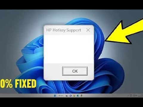 How to Fix HP Hotkey Issues in Windows 11. 🖥️ - YouTube