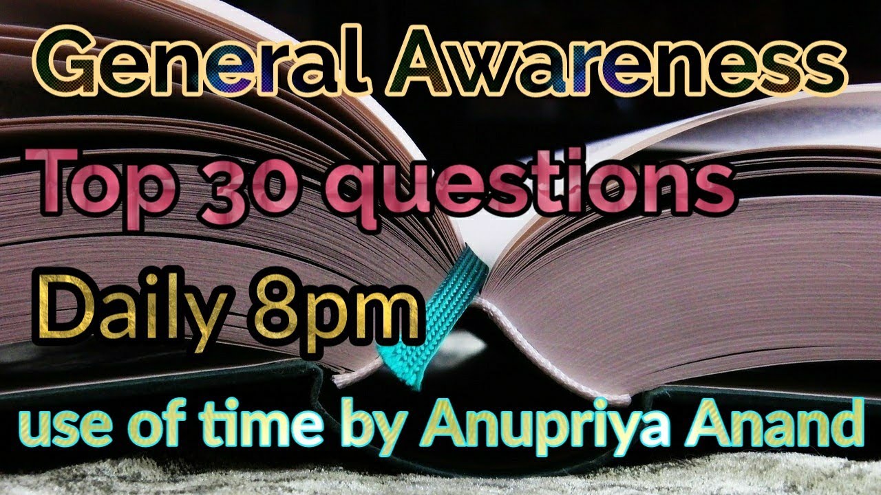 General Awareness For Competitive Exams General Awareness General general-awareness-for-competitive-exams-general-awareness-general