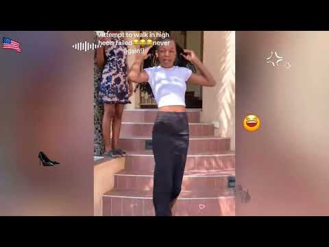 Epic High heels failure 👠 #highheels #fail #funny #funnyvideo #failure #usa#fall 