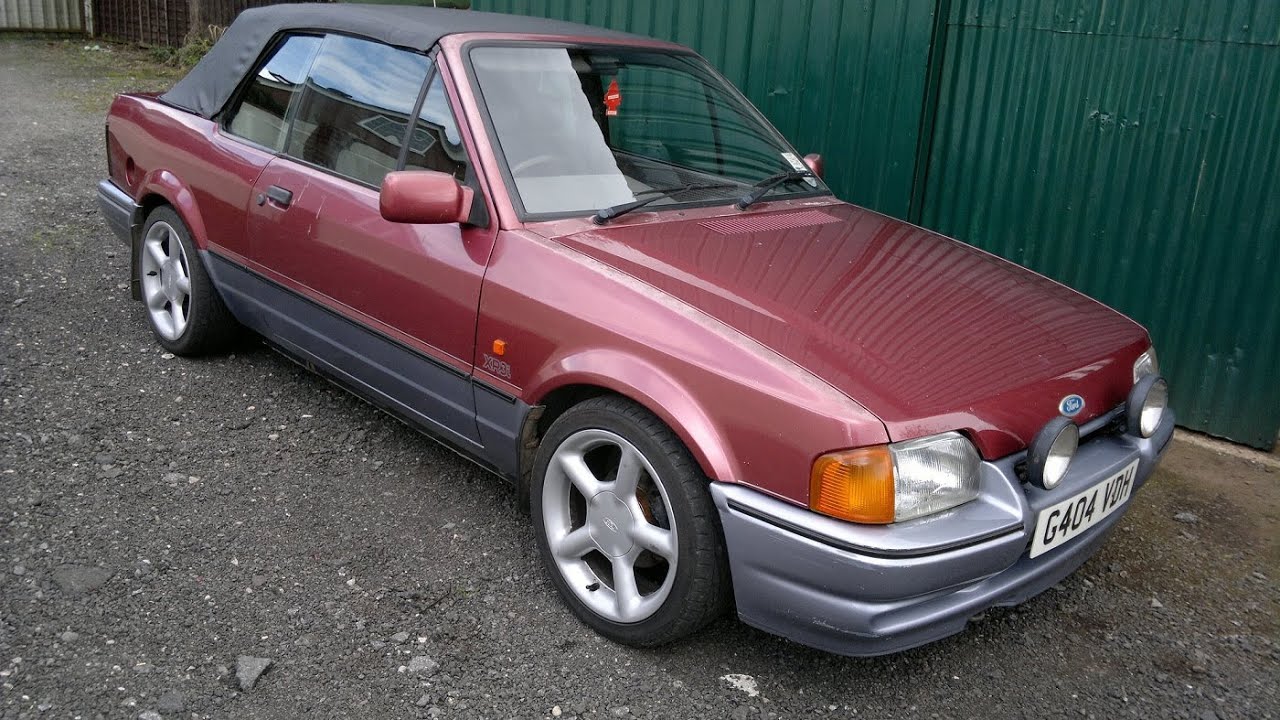 Ford Escort XR3I EFI 90 SPEC Problem Starting - Starter motor not ...
