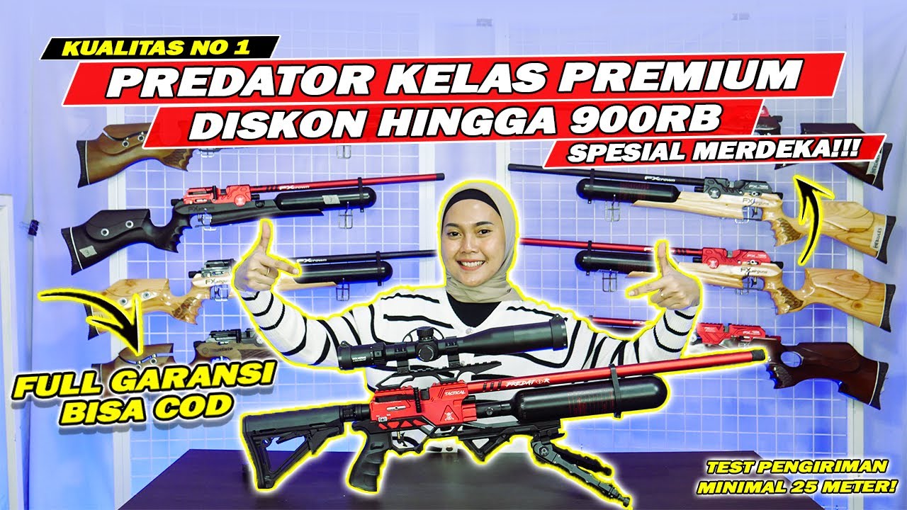 SPESIAL KEMERDEKAAN!! HARGA PCP BOCAP PREDATOR BIG GAME BERKUALITAS ...