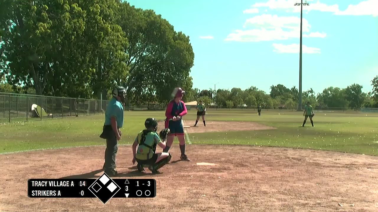NT Softball. 2020. Round 04.Tracy Village A v Strikers A - YouTube