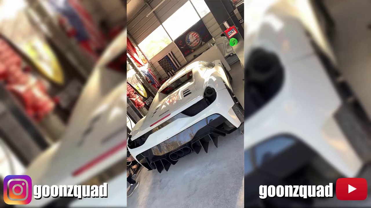 The Ferrari is painted 😍 Goonzquad story from 18.11.2019 - YouTube