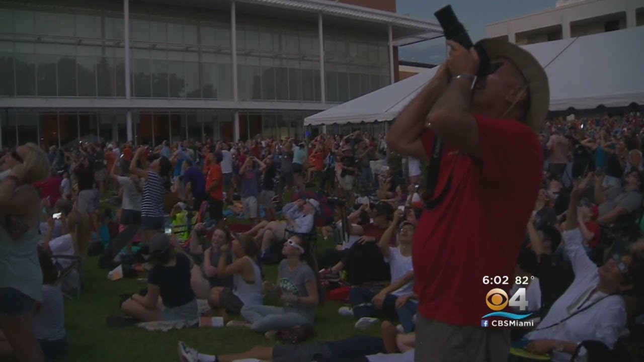 Total Solar Eclipse Watchers In Clemson Experience Spectacular ...