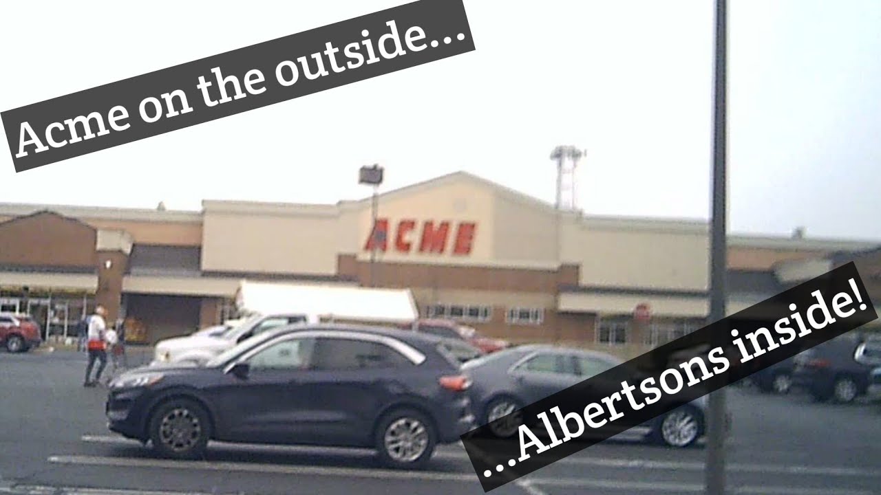 Supermarket Checkout: An Acme with a deluxe Albertsons Grocery Palace ...