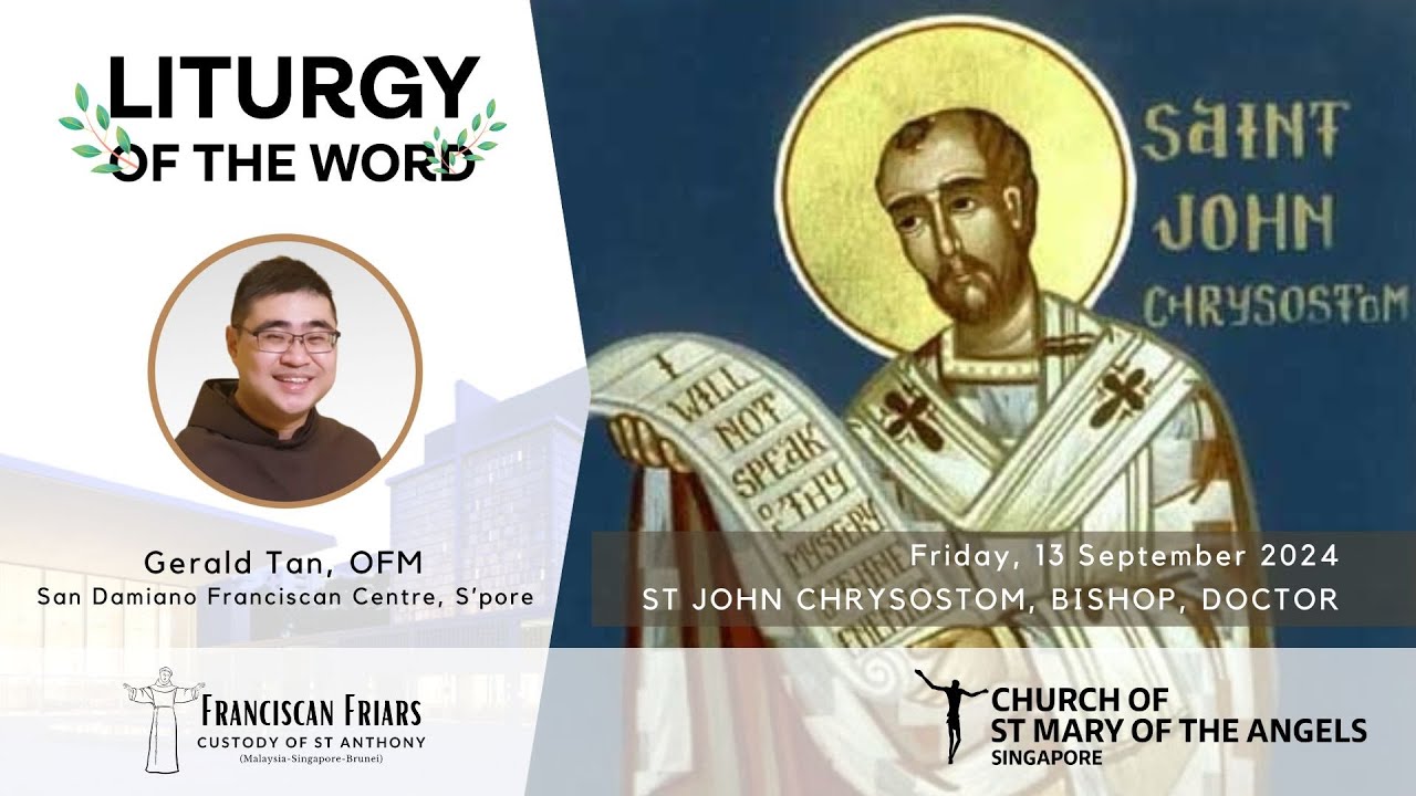 Liturgy of the Word - The Crown of Glory - Friar Gerald Tan - 13 ...