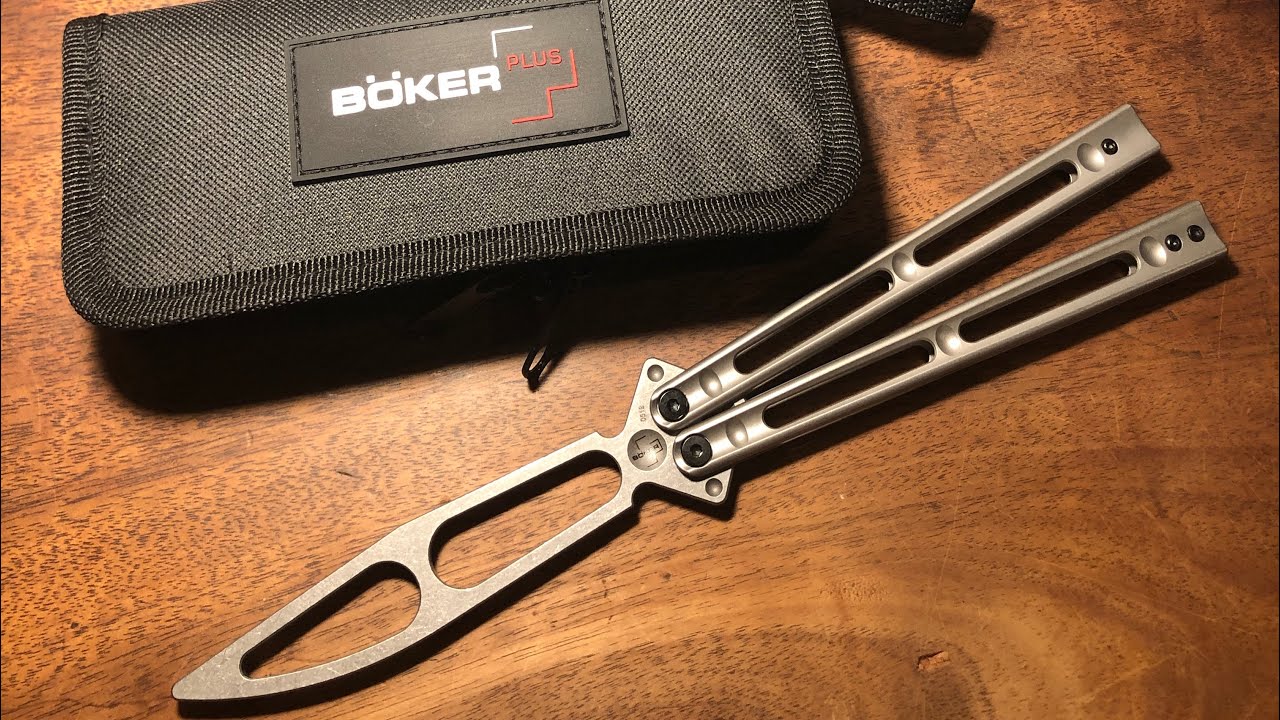 【レビュー】boker plus PAPILLON trainer - YouTube