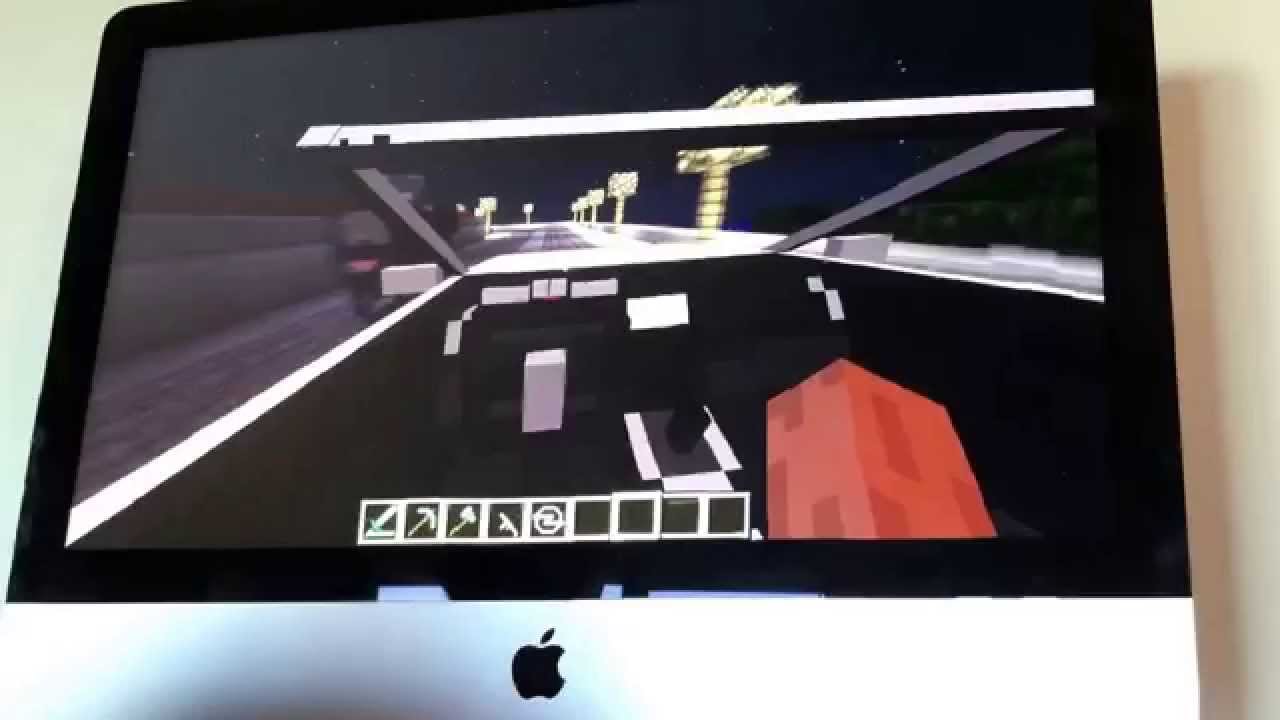 Minecraft how to drive a car in flans mod - YouTube