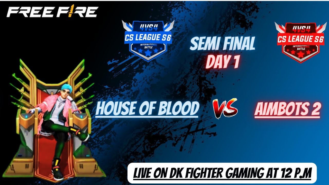 CS LEAGUE S6 || SEMI FINAL || DAY12 || INTERNATIONAL TOURENMENT || LIVE ...
