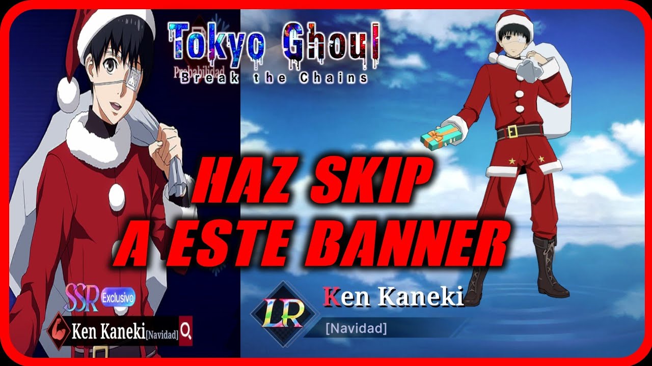 ANÁLISIS Ken Kaneki (Navidad) | Nuevos Eventos | Tokyo Ghoul Break the ...