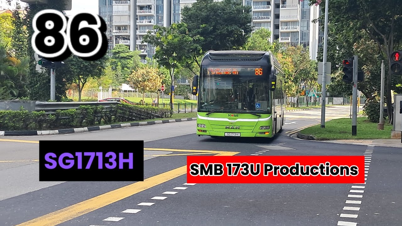 [SBST] MAN NL323F A22 Euro 5 on Service 86 - SG1713H - YouTube