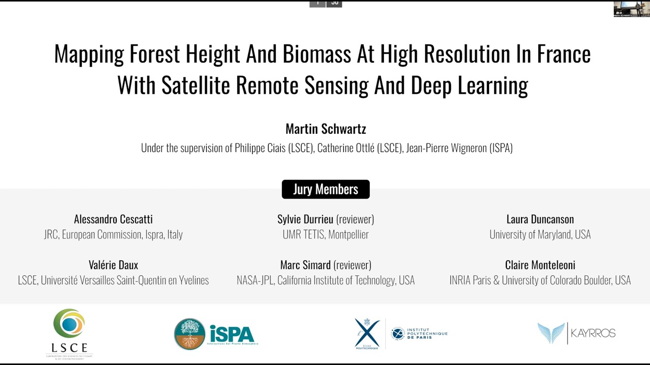 Mapping Forest Height & Biomass at High Resolution in France - Martin ...