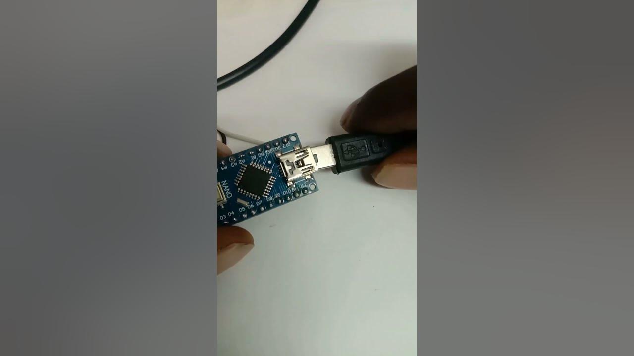 Led Blinking With Arduino Nano Arduino Robotics Youtube
