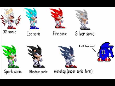 Custom super sonic forms - YouTube
