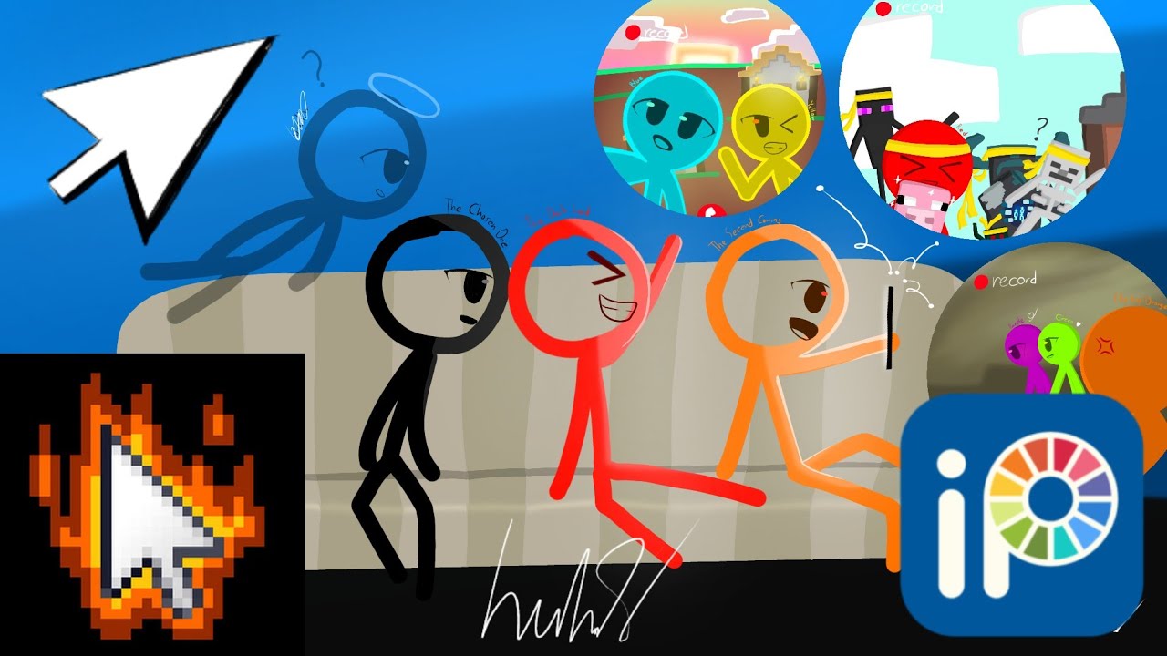 stickman go to trip | AvM, AvA | alan backer fanart | huh!? - YouTube