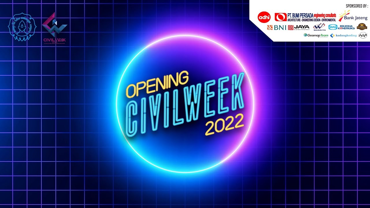 OPENING CIVILWEEK 2022 - YouTube