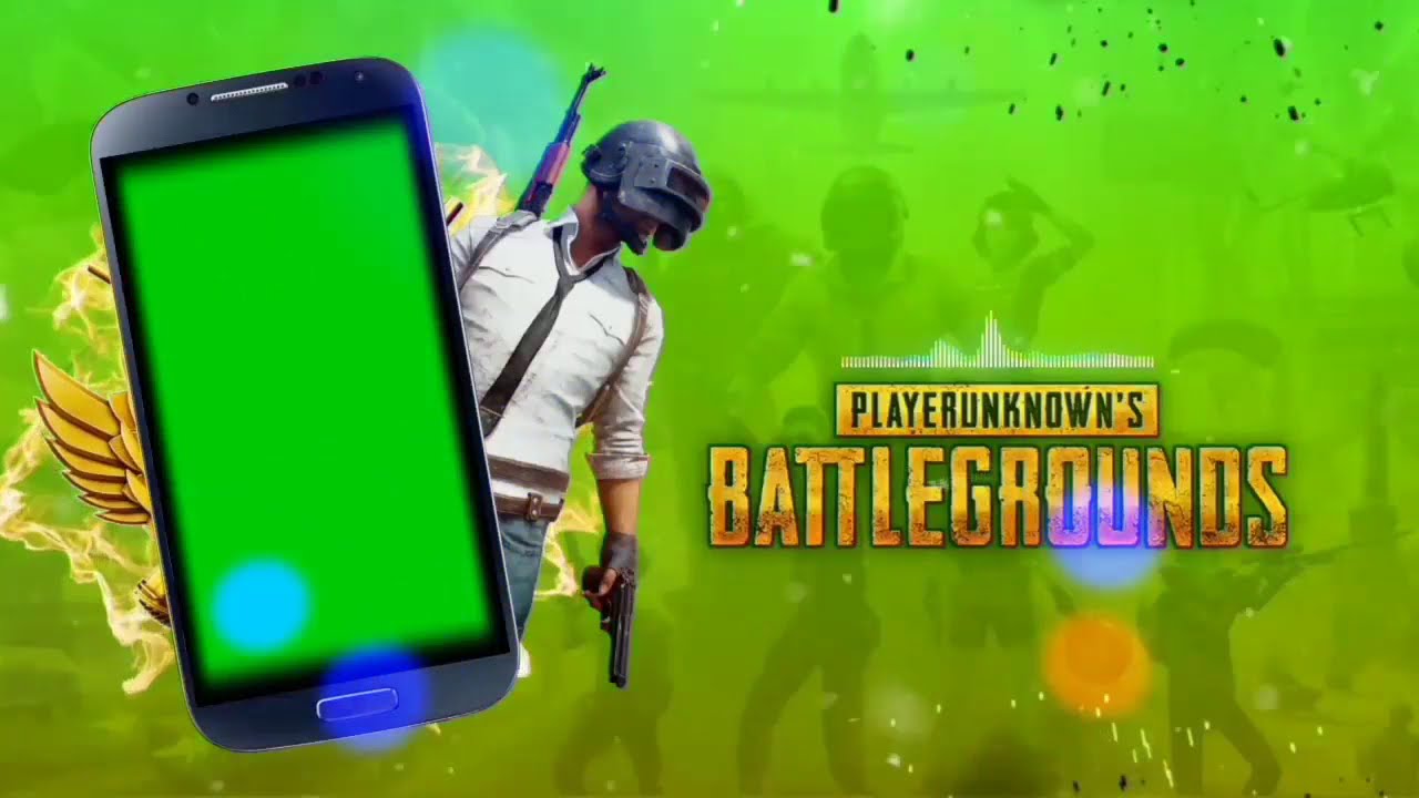 pubg mobile green screen video|| pubg mobile green screen effect|| pubg ...