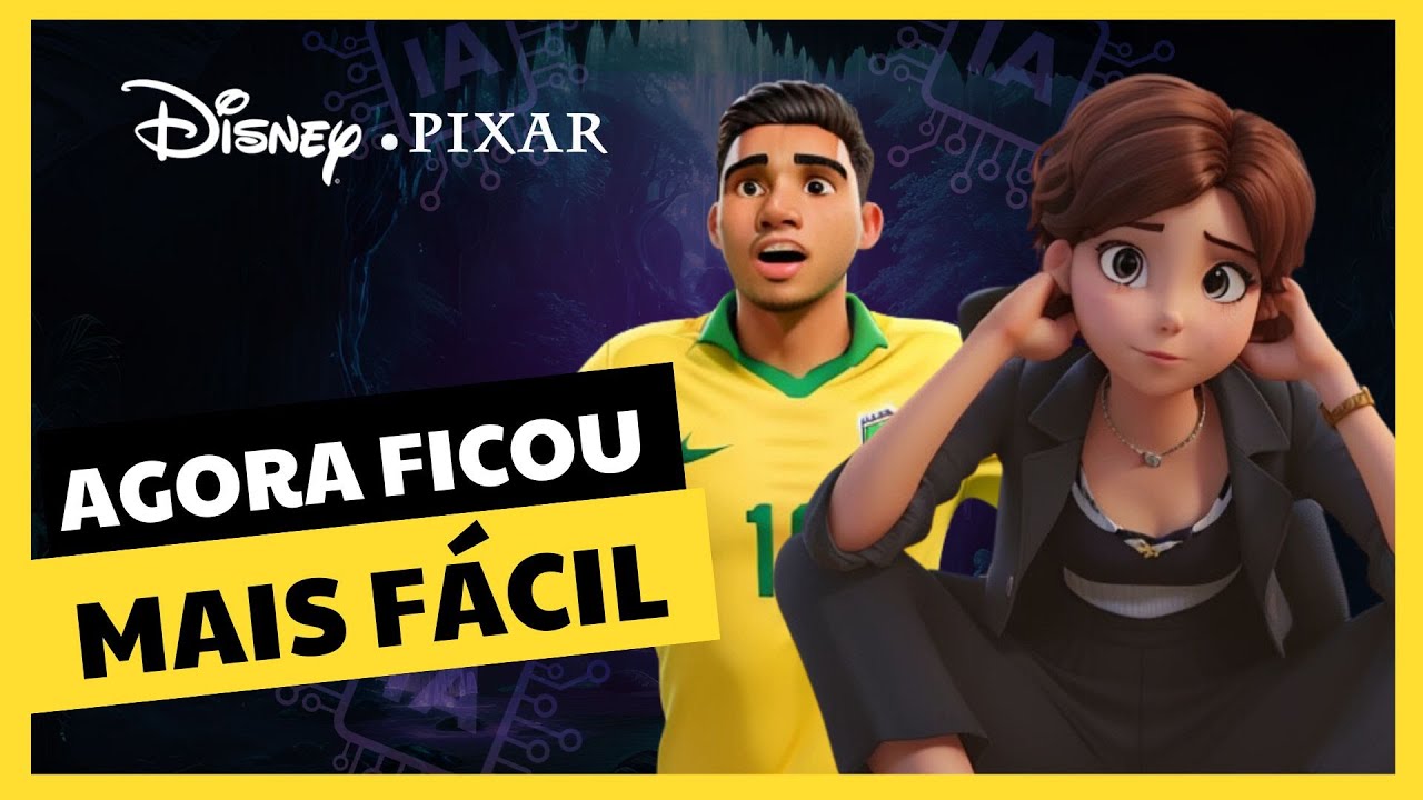 Como fazer Avatar da Disney Pixar com Inteligência Artificial LEONARDO ...