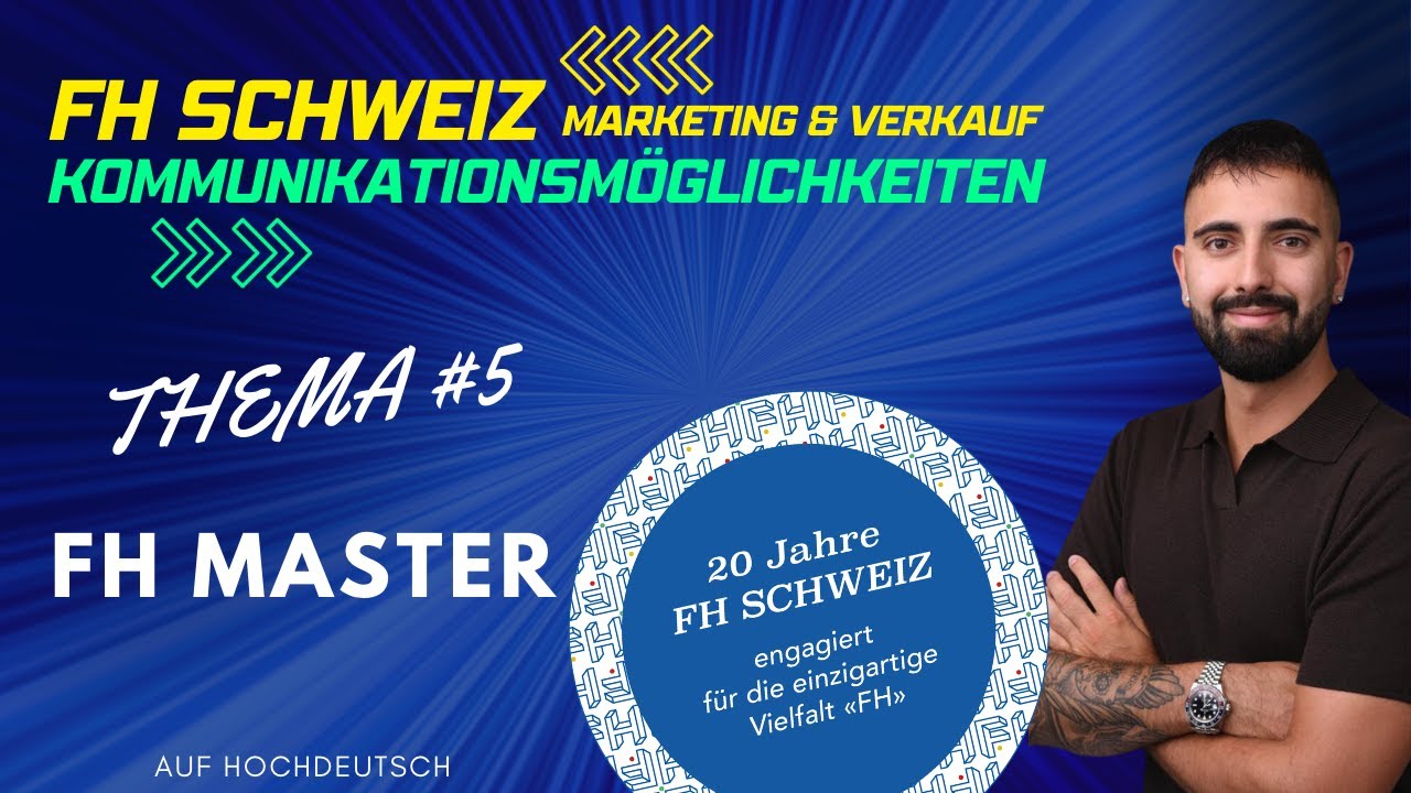 FH MASTER - Die Vergleichsplattform für FH-Masterstudiengänge - YouTube