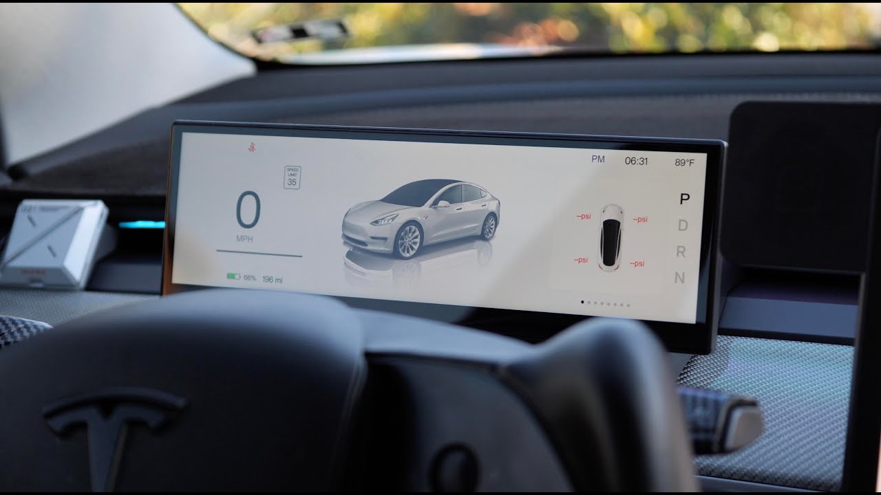 Tesla Model 3 Gets an 11" Display Upgrade – Game Changer! - YouTube