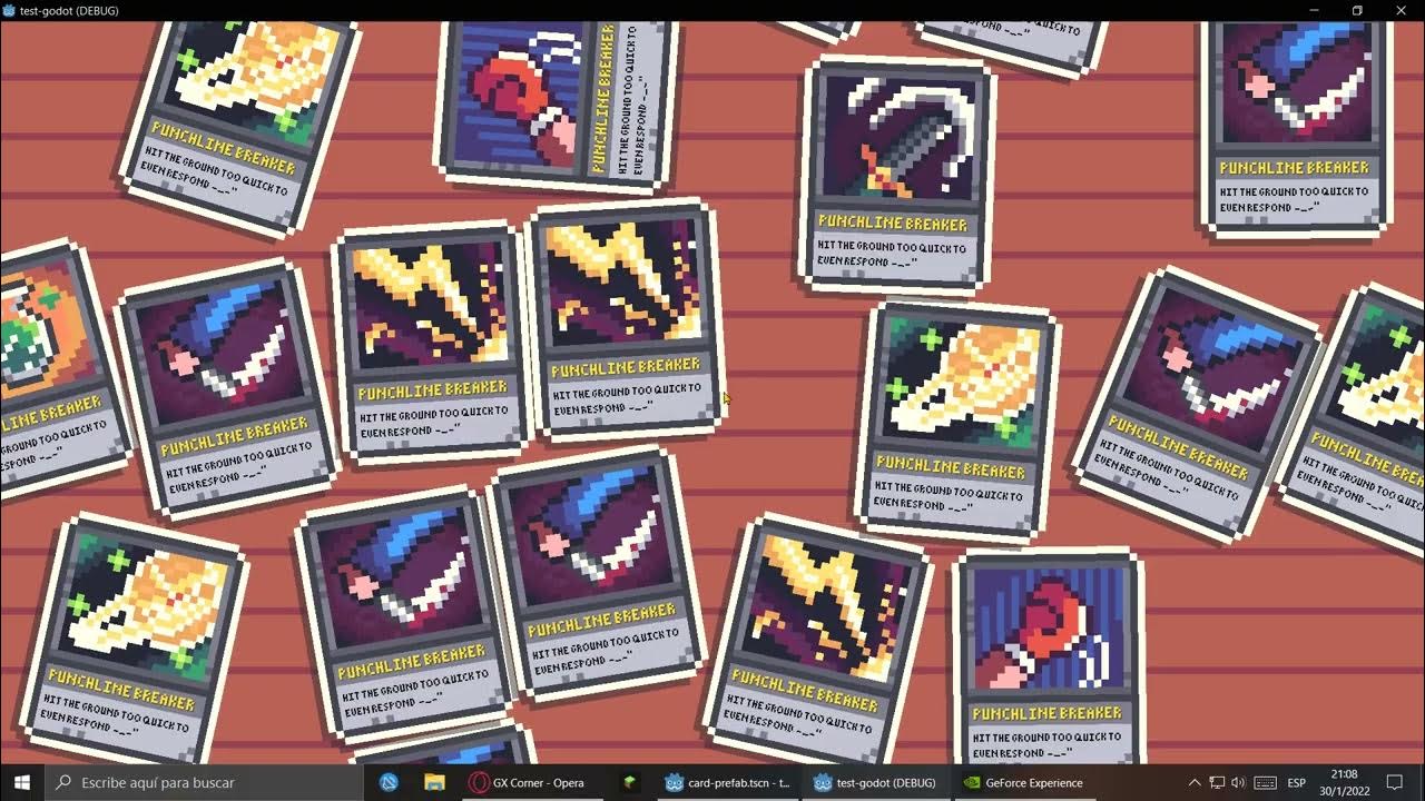 Card Game Godot - Boludeando con las cartas - YouTube