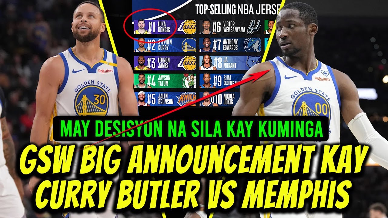 GOOD NEWS! GSW MAY BIG ANNOUNCEMENT KAY CURRY BUTLER AT GREEN! LUKA ...