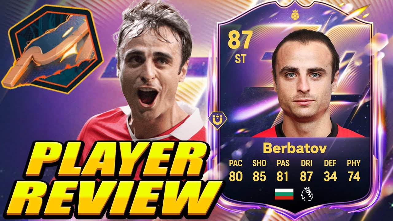 87 Berbatov Player Review! Hero Berbatov Review! 87 Dimitar Berbatov ...