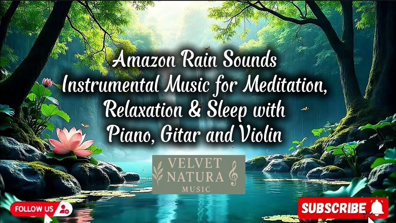Amazon Rain Sounds Instrumental Music for Meditation, Relaxation ...