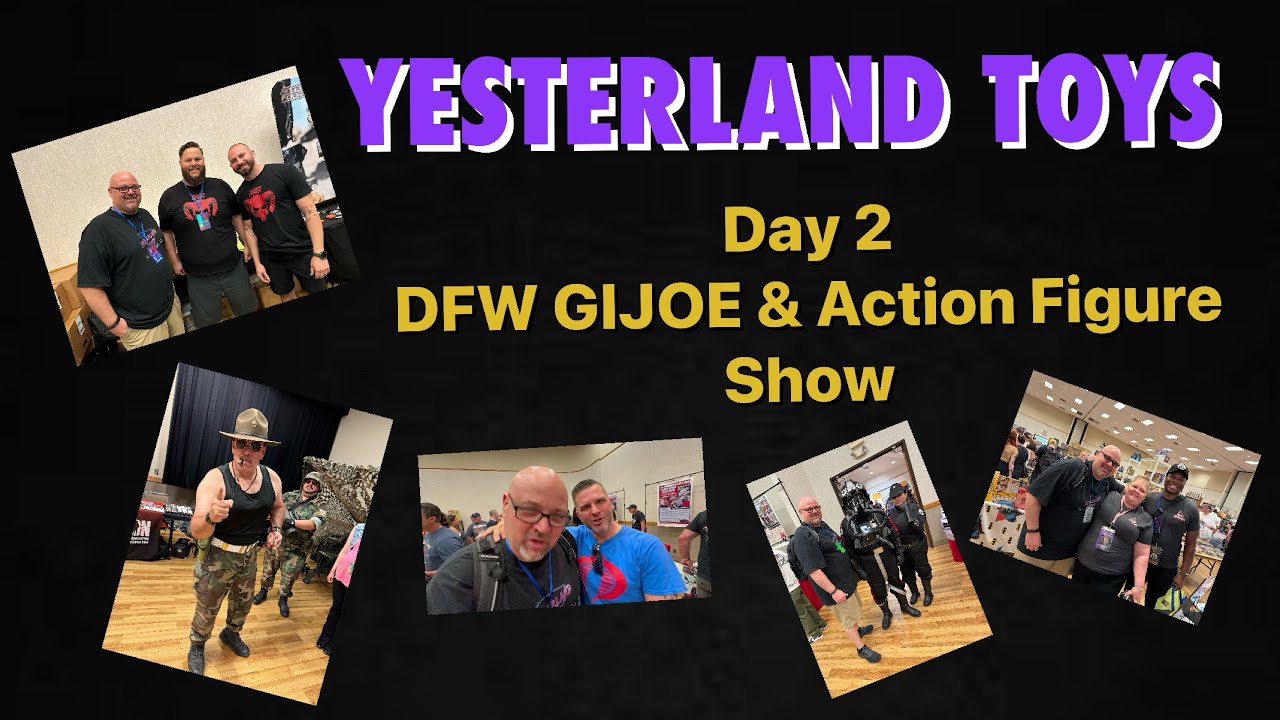 DFW GIJOE & ACTION FIGURE SHOW DAY 2 2024 - YouTube