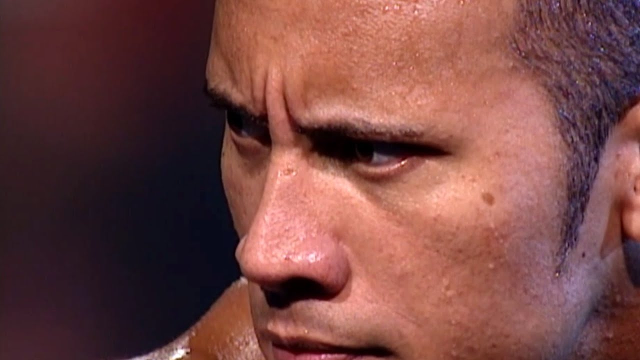 The Rock Vs Chris Benoit - RAW IS WAR - YouTube