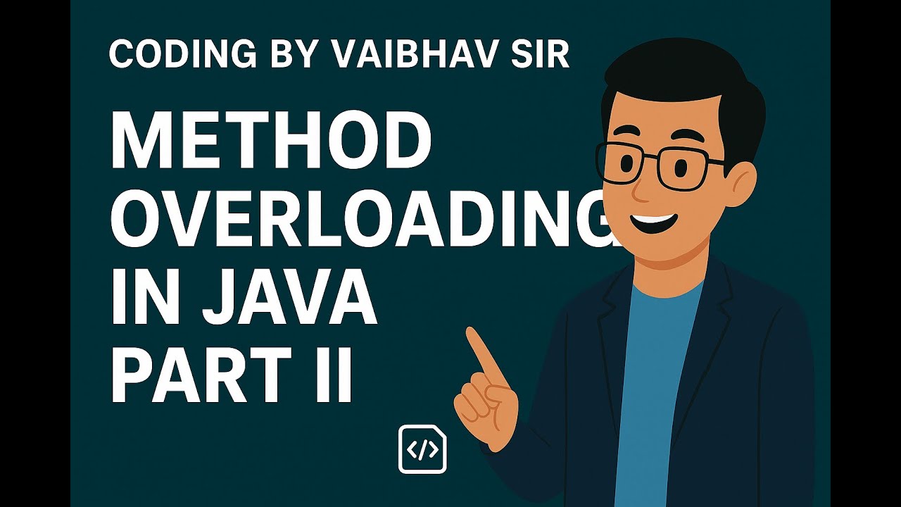 Method overloading part || #method #overloading in java | compile time ...