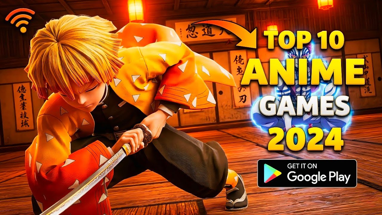 Top 10 Best ANIME Games For Android In 2024 | High Graphics (Online ...