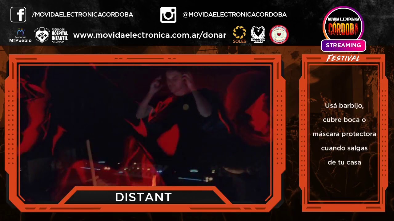 Distant | Streaming Festival | Movida Electrónica Córdoba 15.05.20 ...