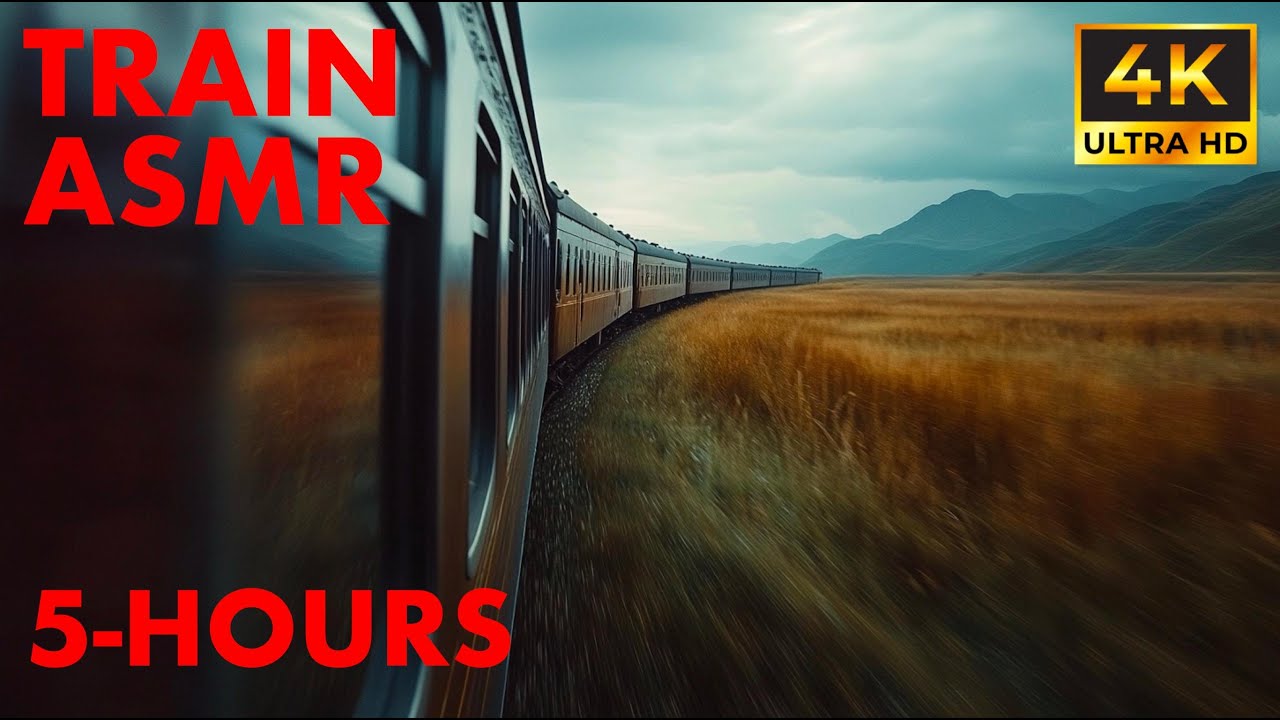 Train ASMR I Sleep Sound I 5-Hour I 4K - YouTube