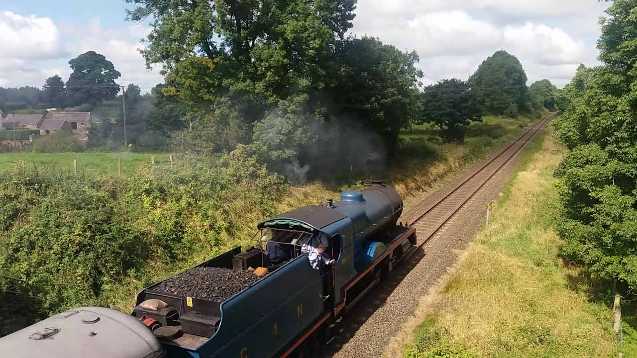 RPSI No.85 & MkIIs @ Broughdone Lane, Cullybackey (Part 2) 28/8/2016 ...