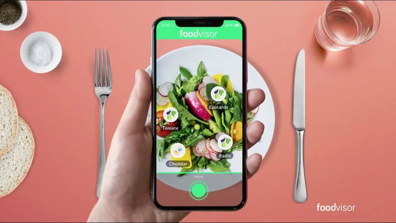 Appli Foodvisor "votre coach poids et santé" Publicité 0:15 - YouTube