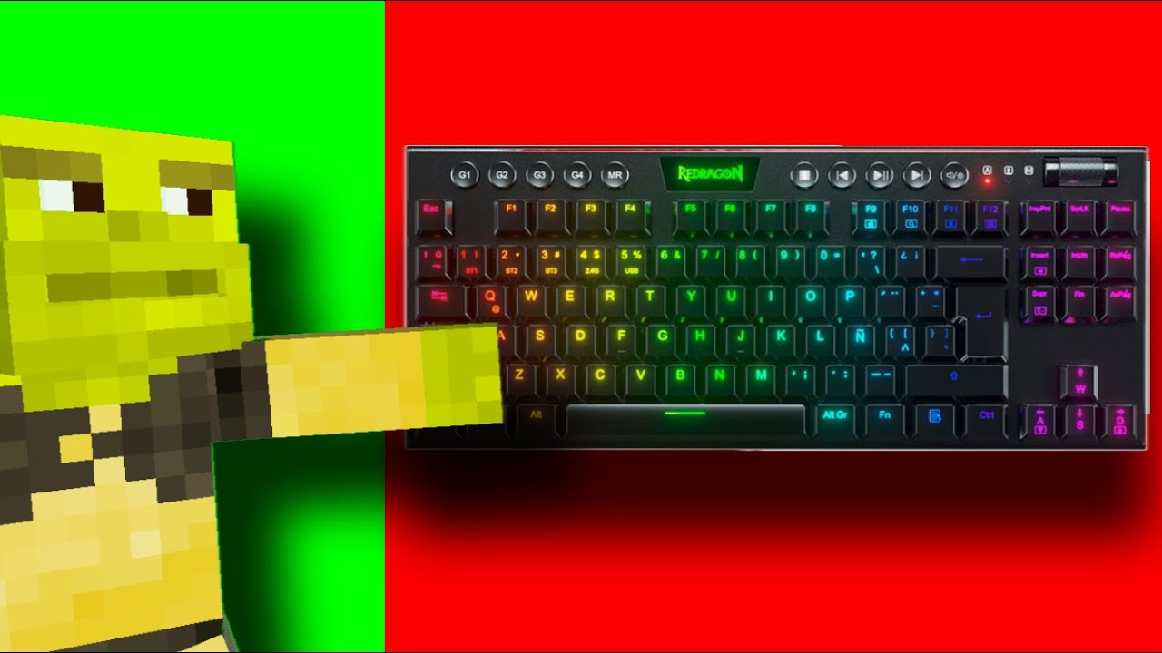 EL MEJOR TECLADO PARA PVP MINECRAFT | #unboxing #minecraft - YouTube
