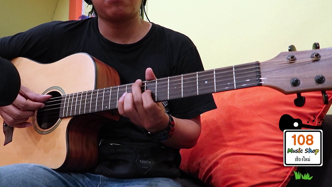 108 custom guitar - sound sample - YouTube