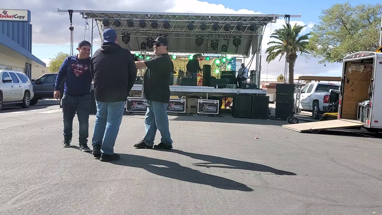 Stage work in a stage line 100 - YouTube